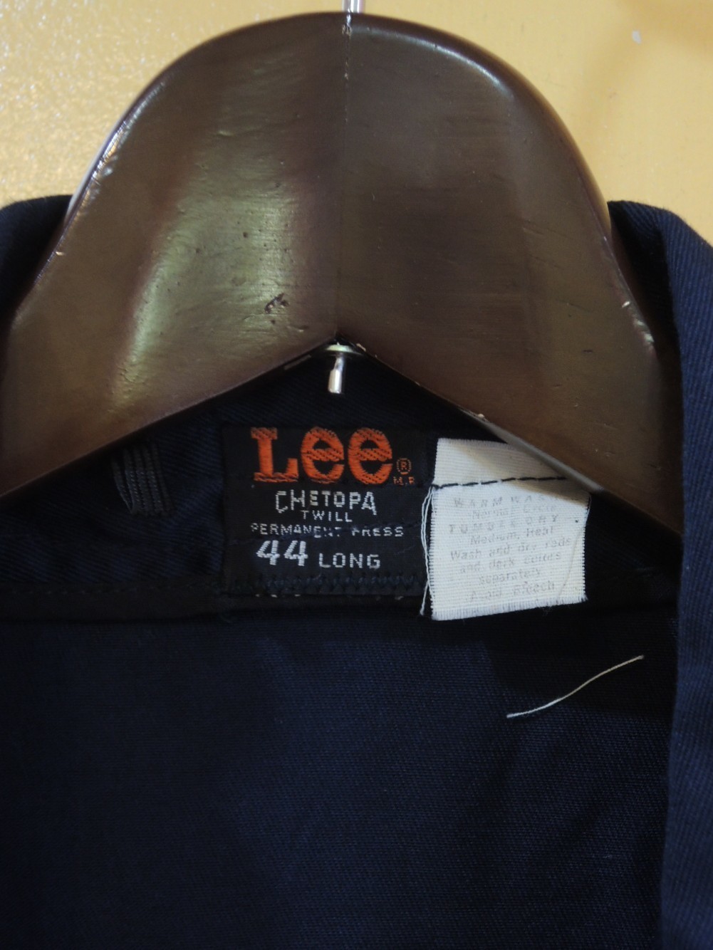 1970's Lee CHETOPA TWILL Embroidered Work Jacket - LONG: container