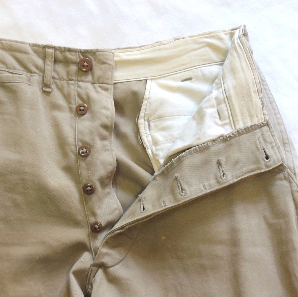 1948 U.S.Military Button-Fly Trousers: container